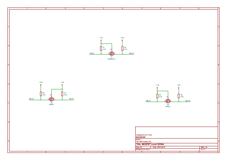 3v3 1v8 Level Shifter | PDF