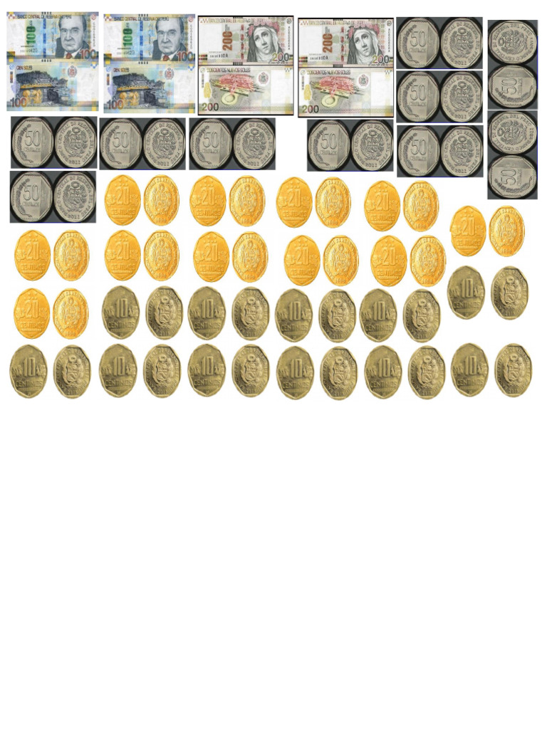 Billetes y Monedas | PDF