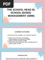 2025 SBM Self Assessment Checklist Sumangga Es | PDF | Learning | Schools