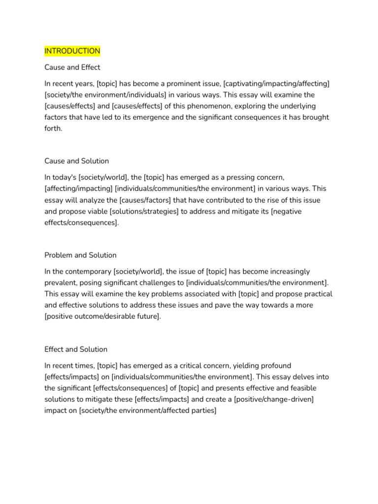 Cause Effect Problem Solution | PDF | Social Psychology | Psychology