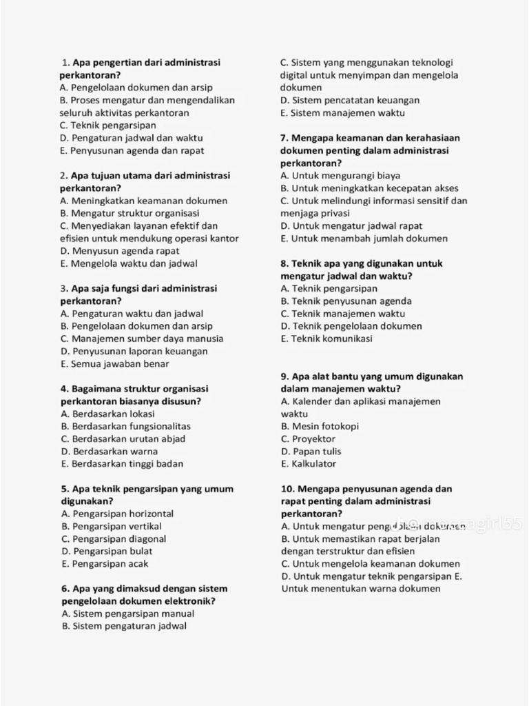 Penata Layanan Operasional V3 | PDF