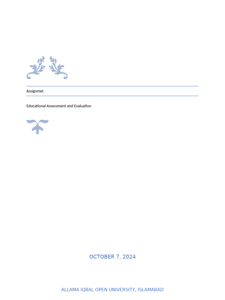 8602 Final Pdf Educational Assessment Validity Statistics