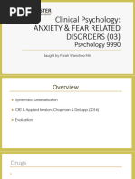 Flooding vs. Systematic Desensitization | PDF | Phobia | Fear
