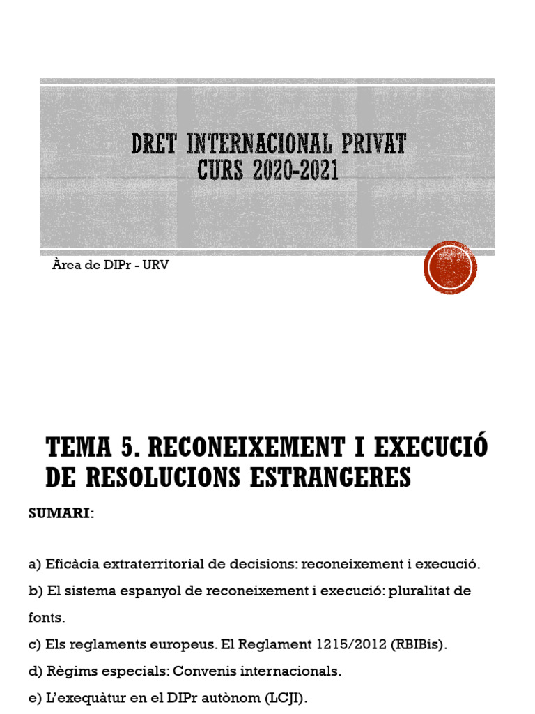 TEMA 5 RiE-1-1 | PDF