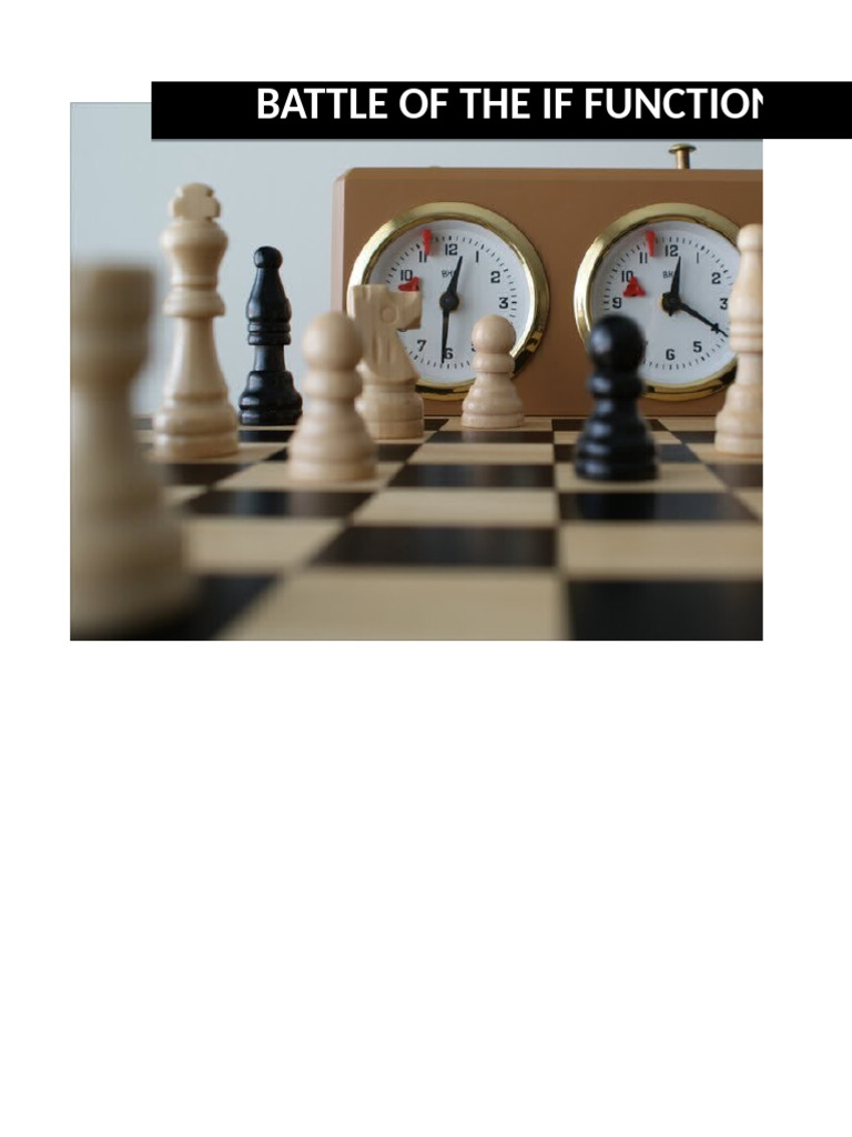 Silence Manyaka - 2nd Battle of The If Functions | PDF