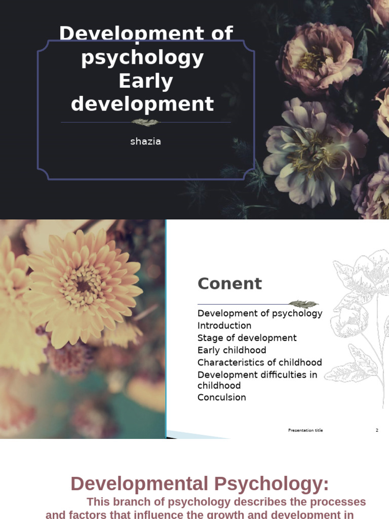 Development of Psychology | PDF | Developmental Psychology | Human Life ...