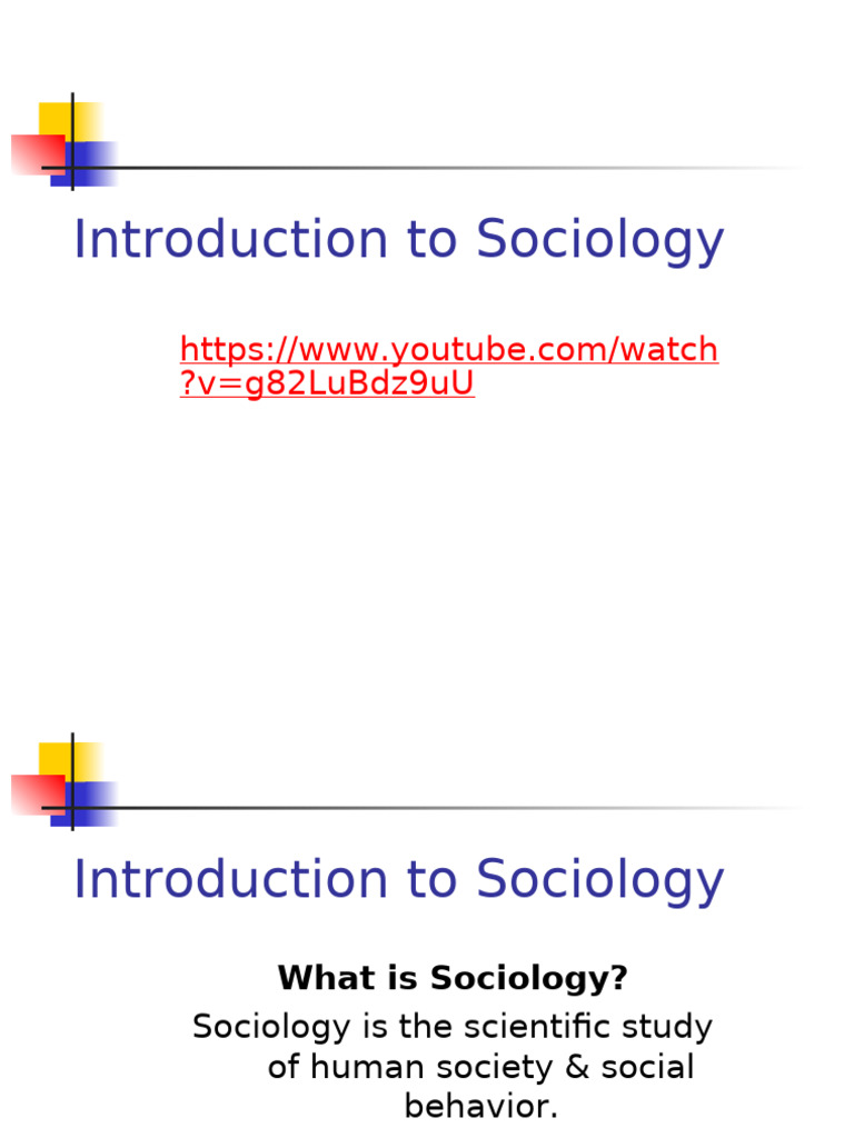 Sociology Basics & Theories Guide | PDF | Sociology | Science