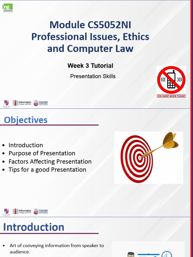 Tutorial3 91647 | PDF | Cognition | Communication