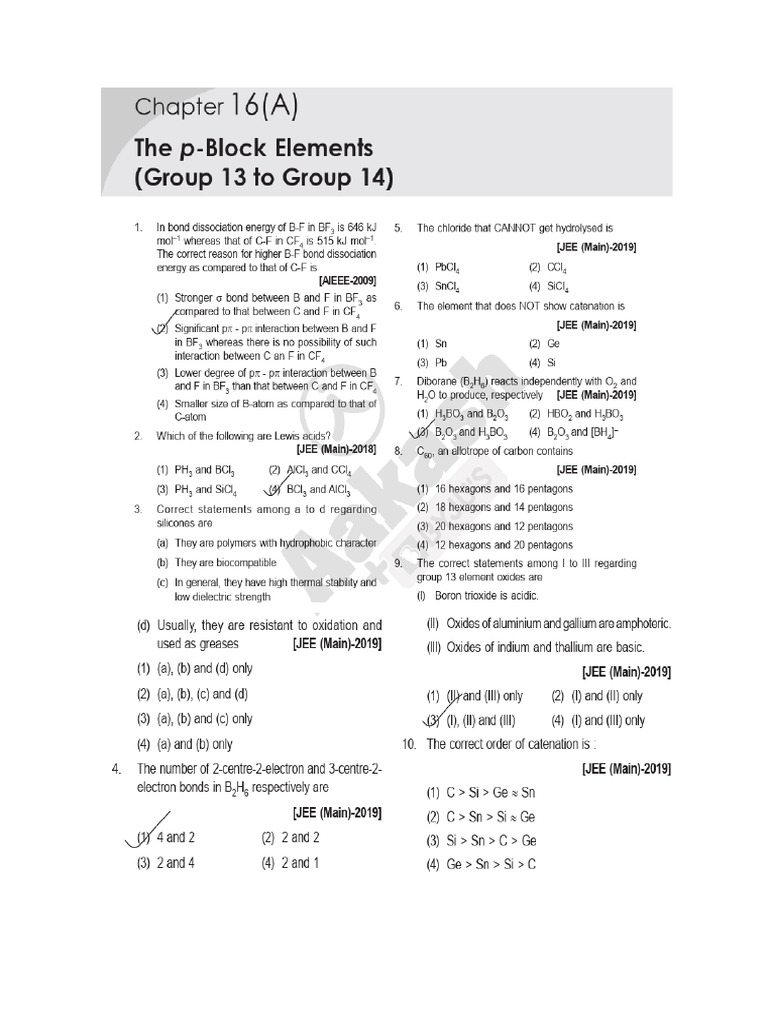 Xi - Pblock-Aakash MCQS | PDF