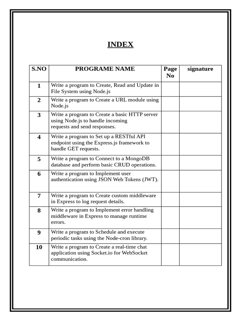 Node.js Programming Guide | PDF | Computer File | Mongo Db