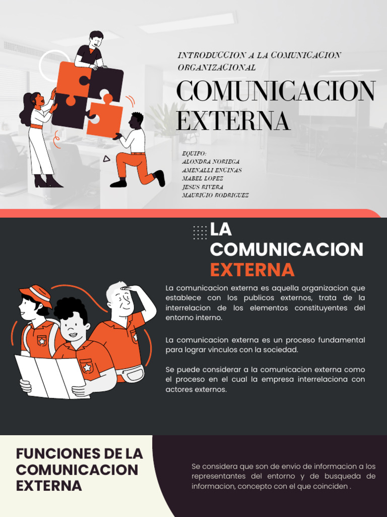 Comunicación Externa | PDF | Comunicación | Business