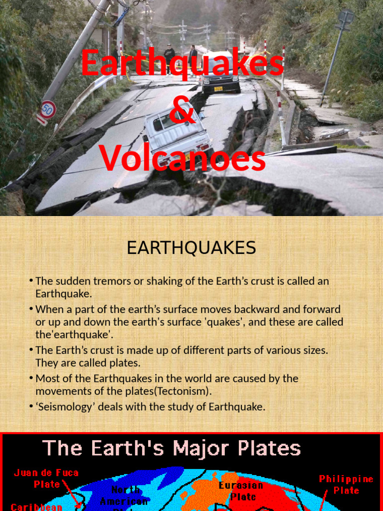 Understanding Earthquakes and Volcanoes | PDF | Volcano | Earthquakes