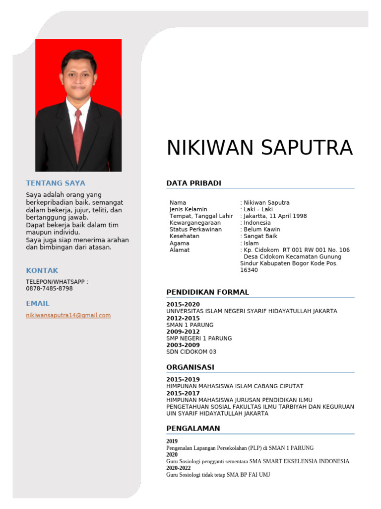 CV Rafli Adriansyah | PDF