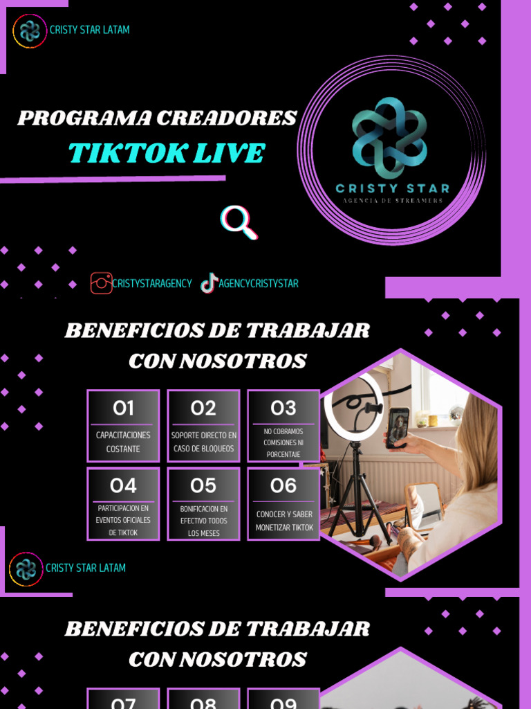 Programa de Creadores de Tiktok | PDF