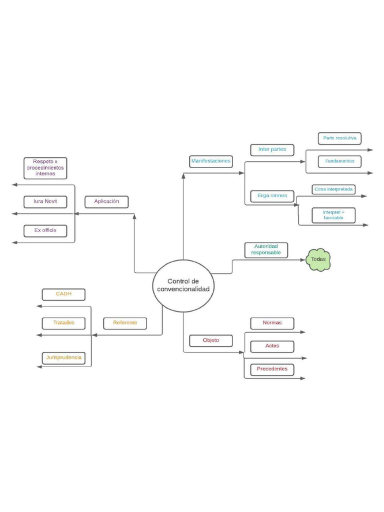Mapa Control de Convencionalidad | PDF