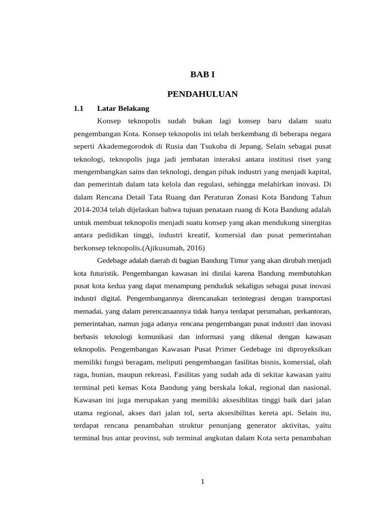 Contoh Laporan Tugas Besar Individu | PDF