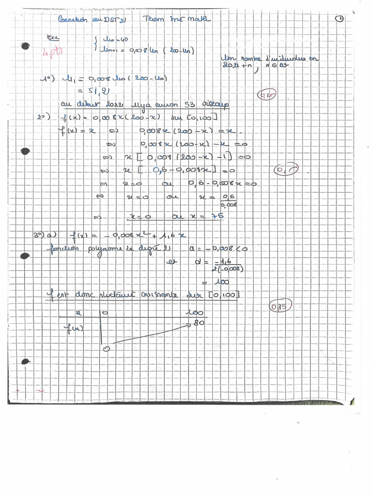Correction DST 2 | PDF