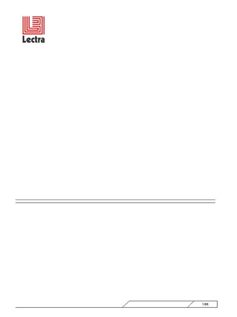 Lectra Machine | PDF | Parameter (Computer Programming) | Angle