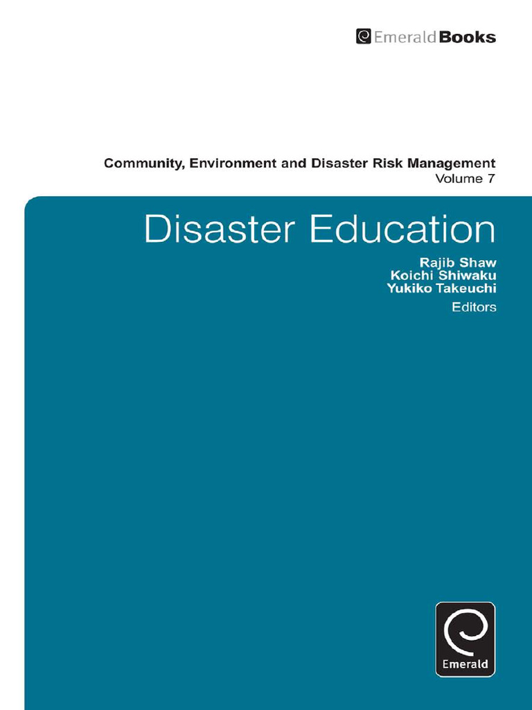 (Community, Environment and Disaster Risk Management 7) Rajib Shaw ...