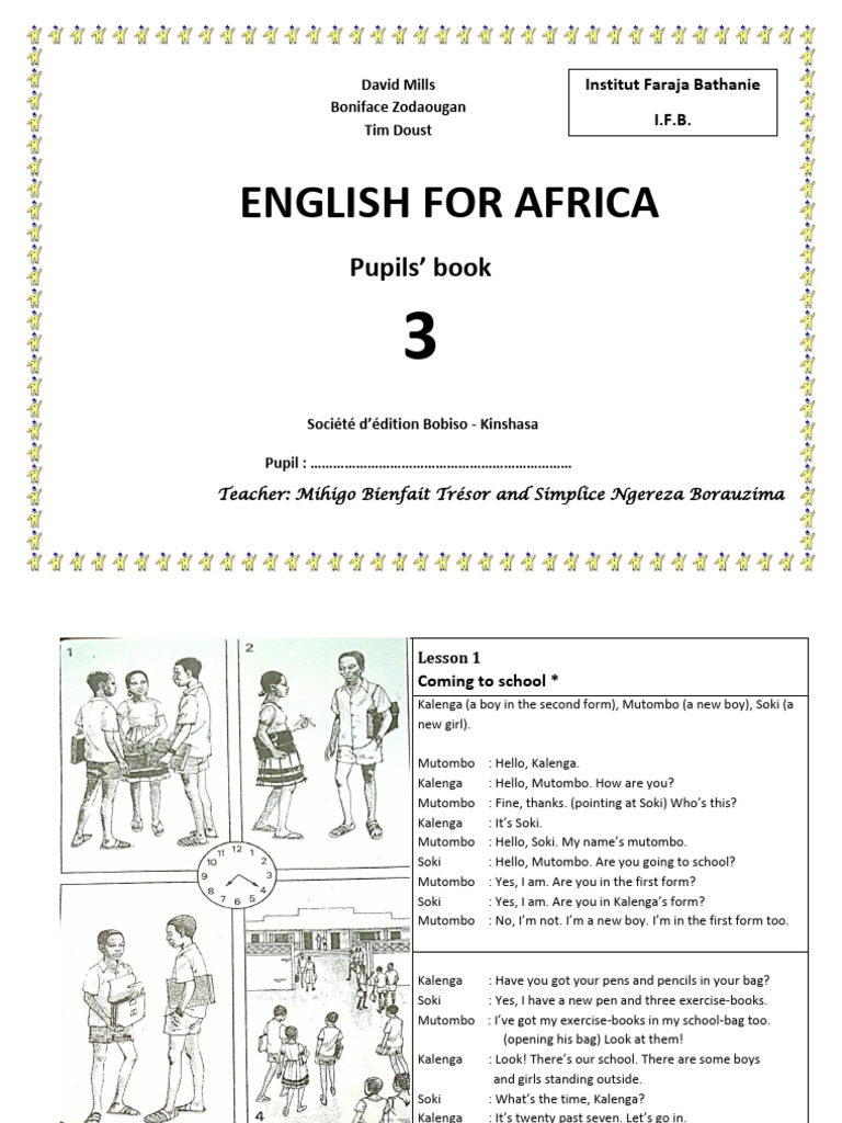 3rd Forms TEXTS - Improved and Corrected-2 | PDF