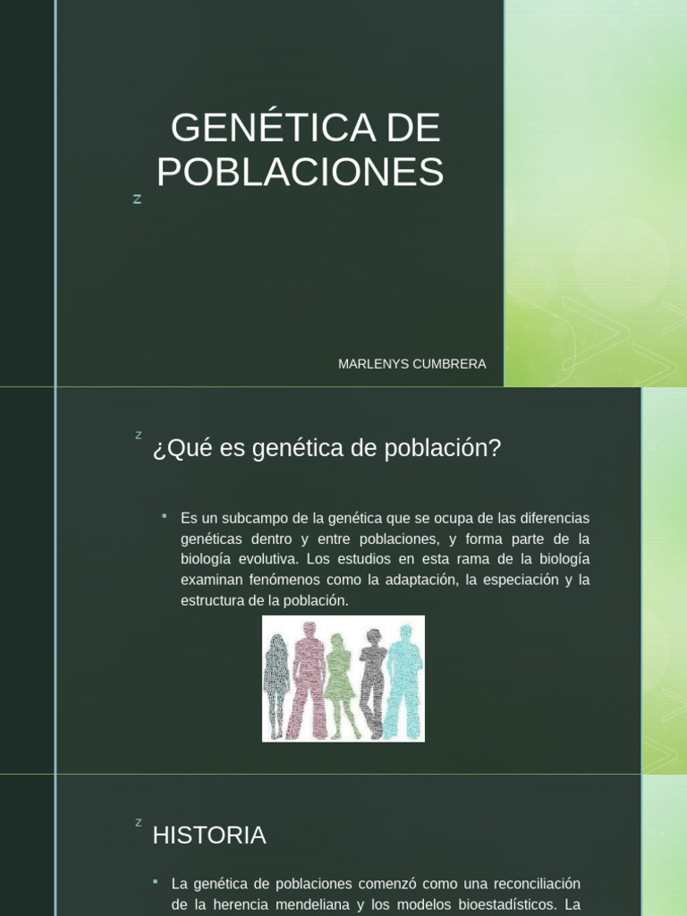 Genética de Poblaciones | PDF | Evolución | Mutación