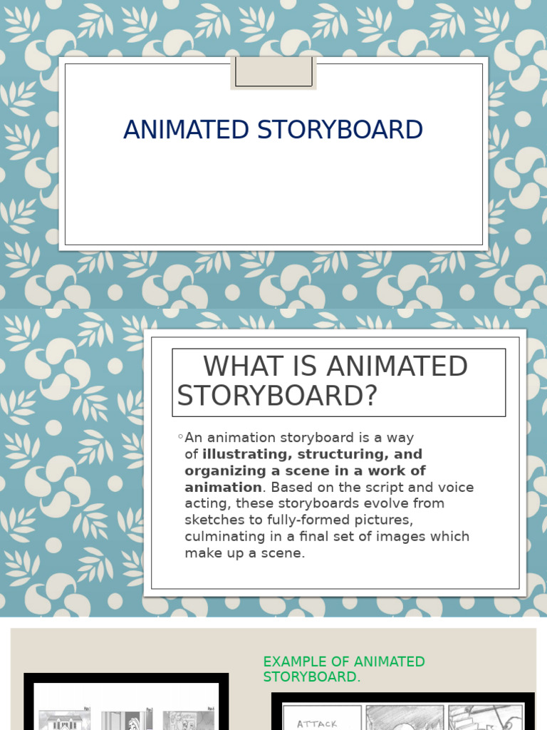 Animated Storyboard | PDF