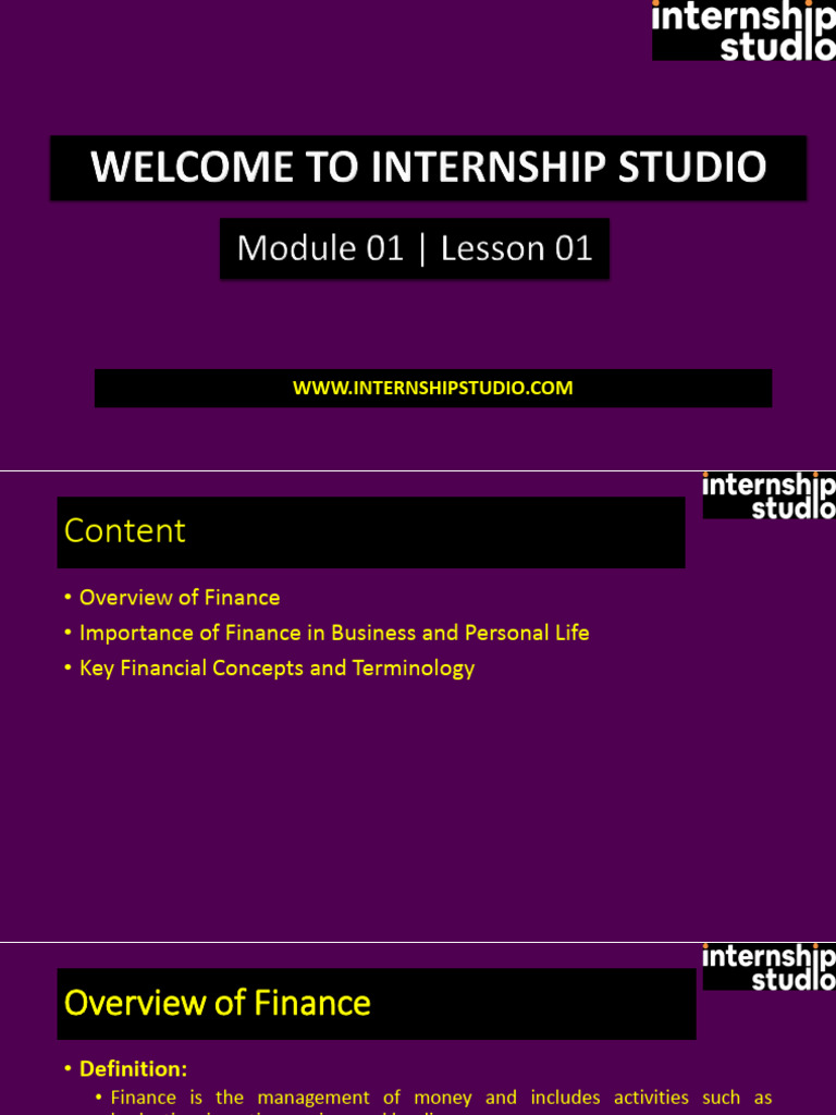 Lesson__1__1__lyst8825 | PDF | Investing | Expense