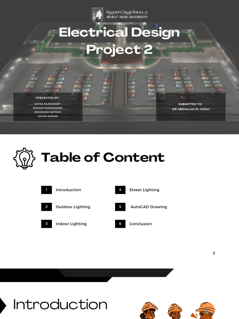 Design Project 2 Presentation | PDF | Lighting | Components