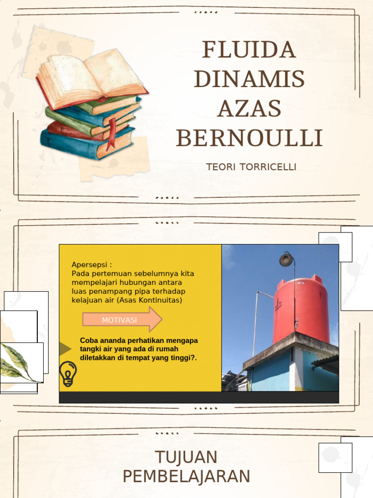 4.3 MEDIA PPT AZAS BERNOULLI | PDF