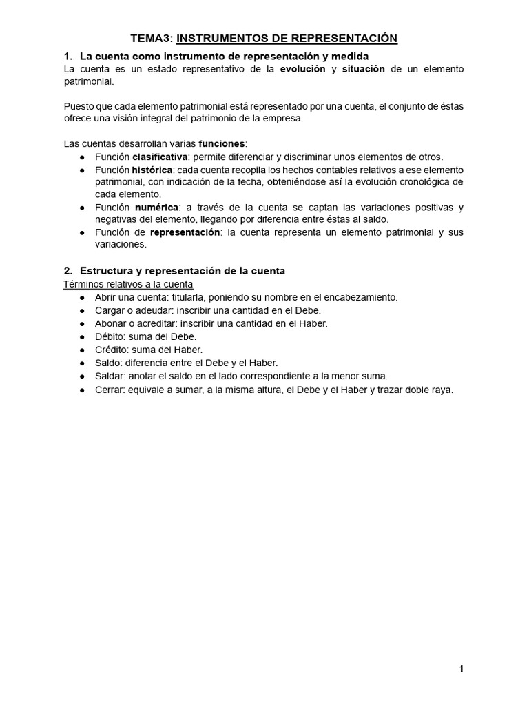 Tema 3 Contabilidad | PDF | Contabilidad | Hoja de balance