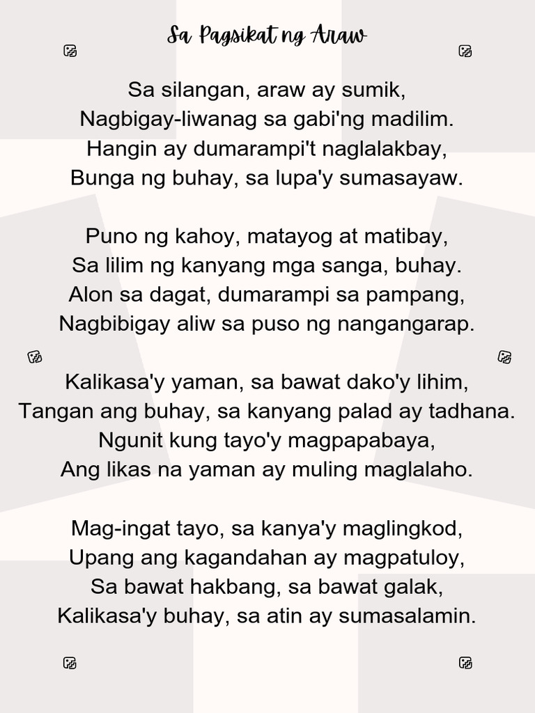 Filipino LLLL | PDF