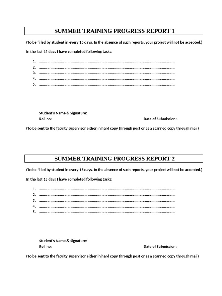 2. STPR Progress Report | PDF