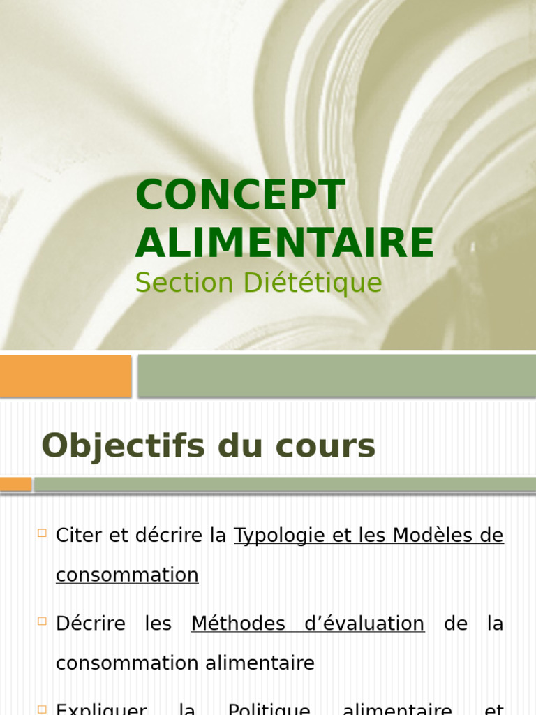 Planification Alimentaire | PDF | Manger | Nourritures