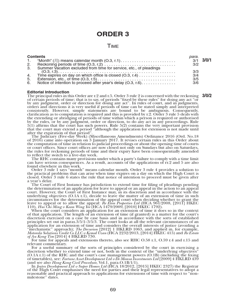 Time Computation Rules in Court Proceedings | PDF | Judgment (Law ...
