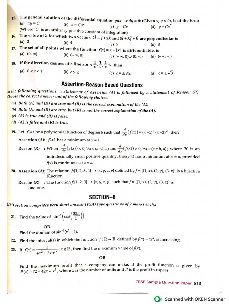 Maths SP 1 E Idea | PDF