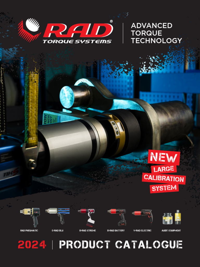 RAD Torque Catalogue 02-2024 Digital Spreads | PDF | Calibration | Nut ...