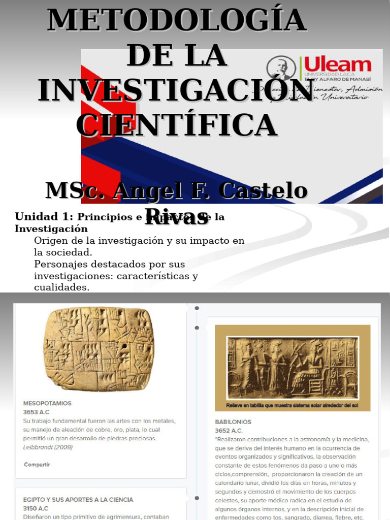 Exp 1 | PDF | Conocimiento | Método científico