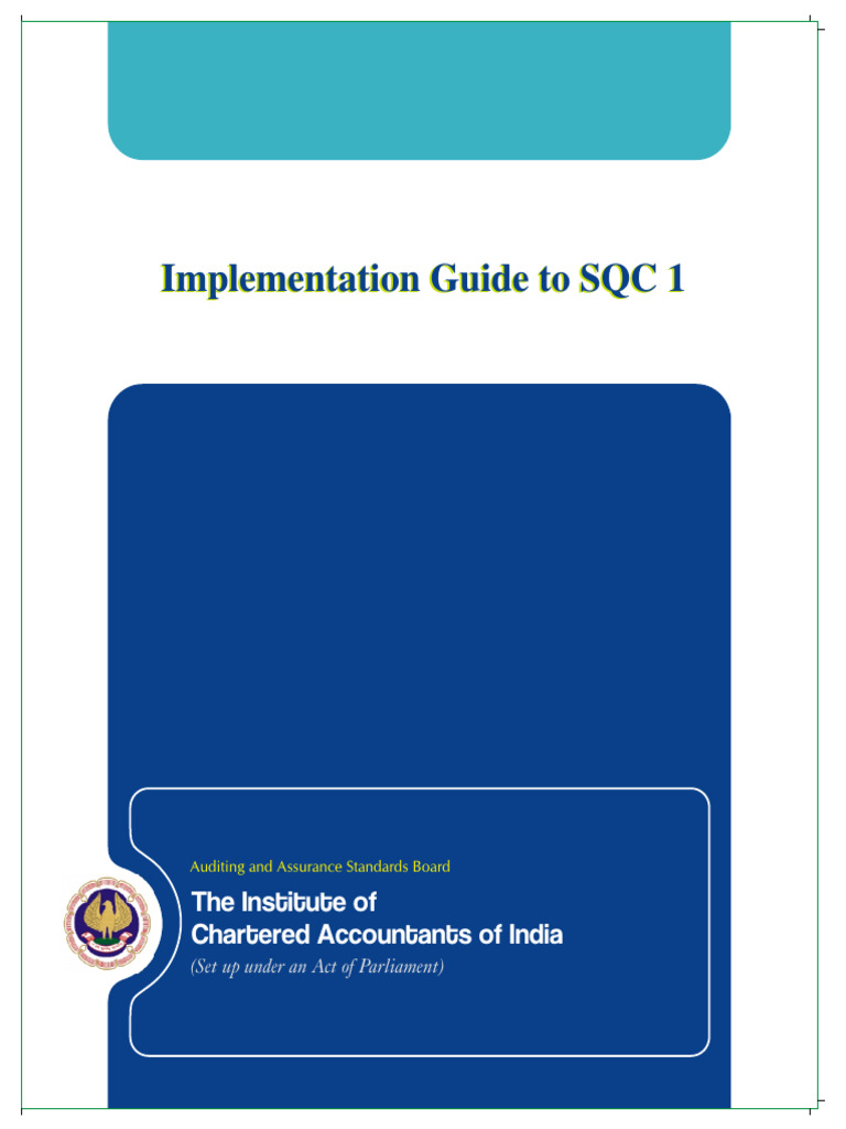 Implementation Guide To SQC 1 | PDF | Audit | Internal Control