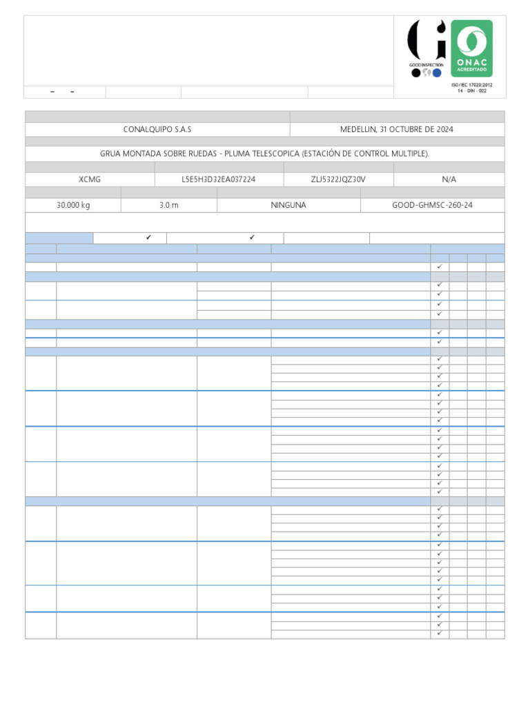 Ic-Reg-015 Reporte de Inspeccion Asme B 30.5 - 2021 v18 2025 | PDF | Corrosión