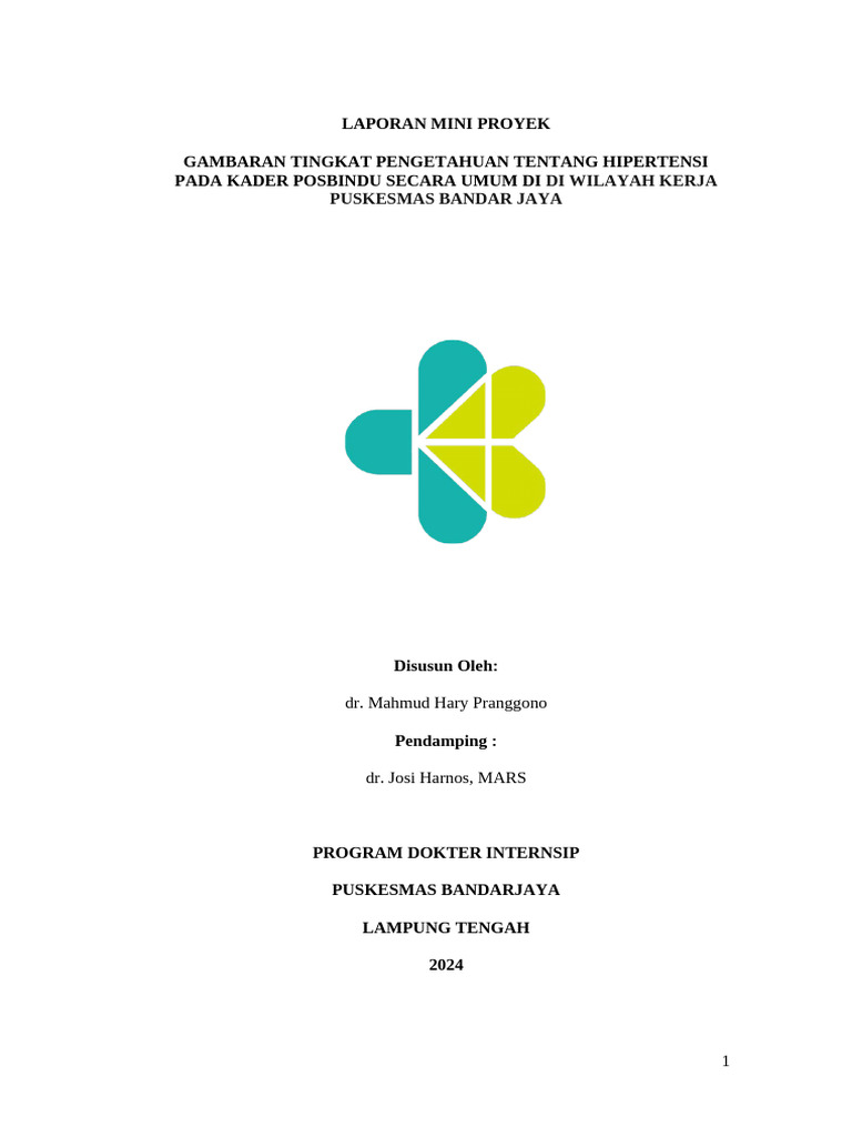 Mini Proyek Hary | PDF