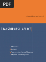 Tabel Transformasi Laplace | PDF