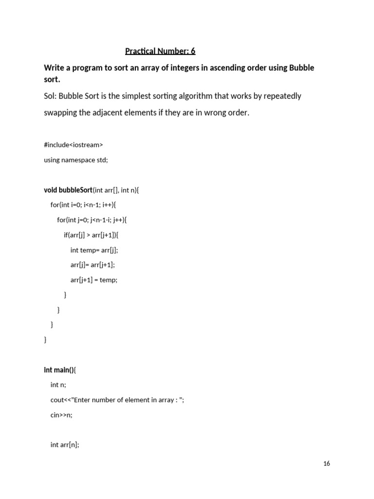 Practical Number 6 | PDF