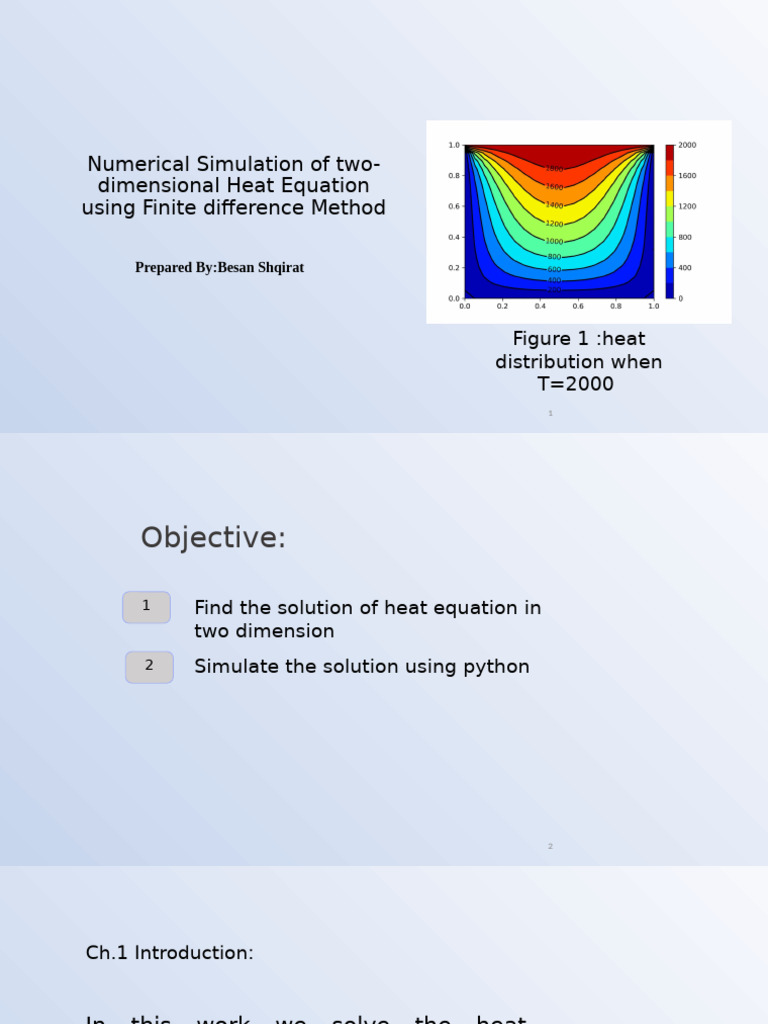 Heat Equation Pdf Equations Finite Difference