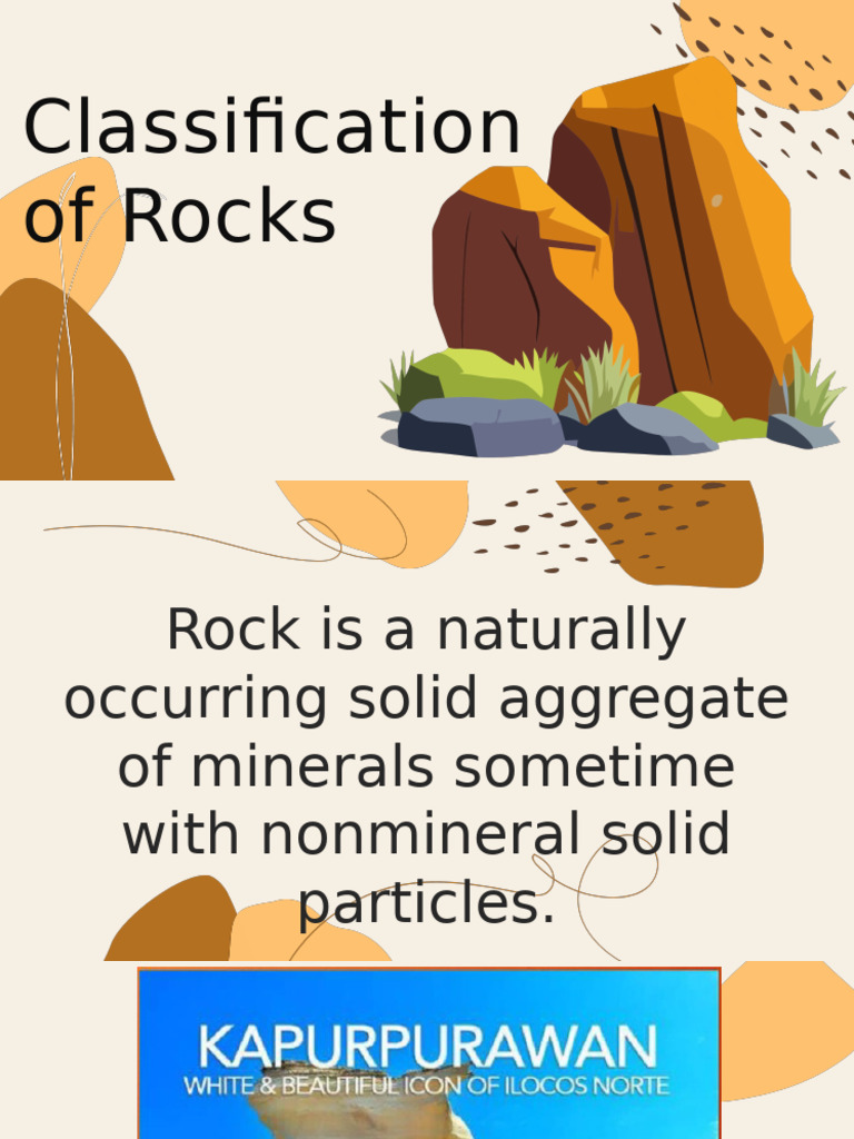 Rock Types for Geology Students | PDF