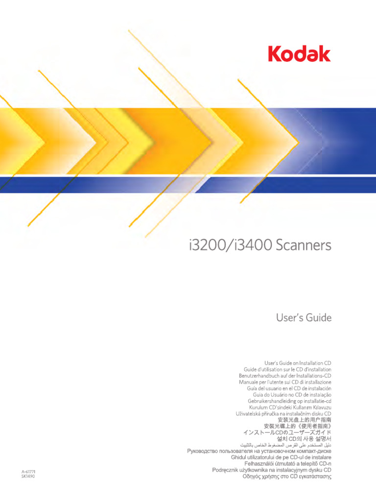 Kodak Scanner Safety Guidelines | PDF | Image Scanner | Installation ...