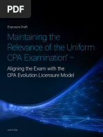 CPA Exam Blueprints 2025-1-28 | PDF | Uniform Certified Public ...