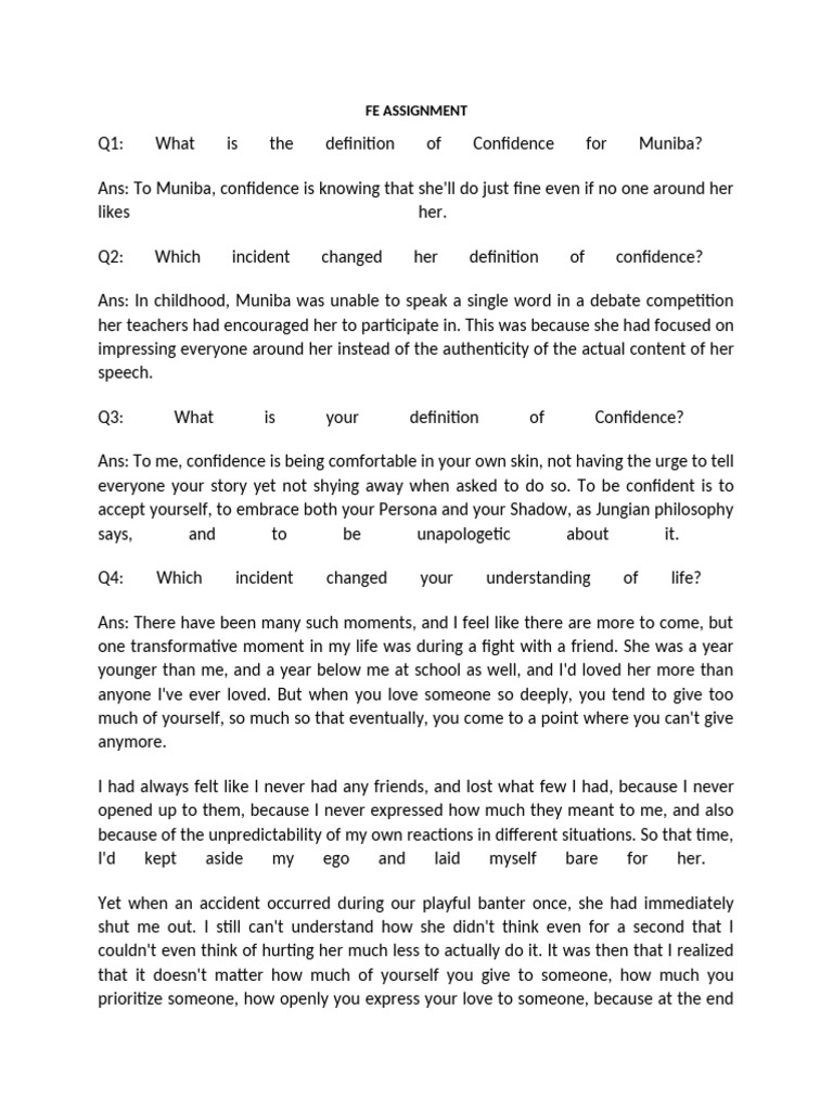 Functional English Assignment | PDF