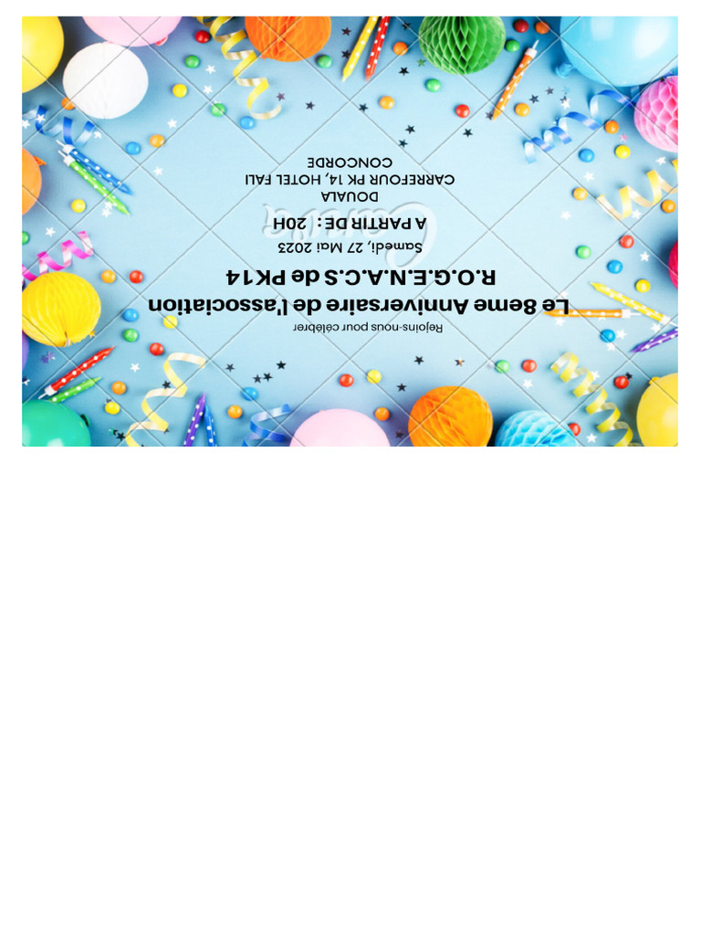 Billet D'invitation | PDF