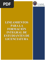 Visión 2040: Plan de Desarrollo UANL | PDF | Maestros | Evaluación