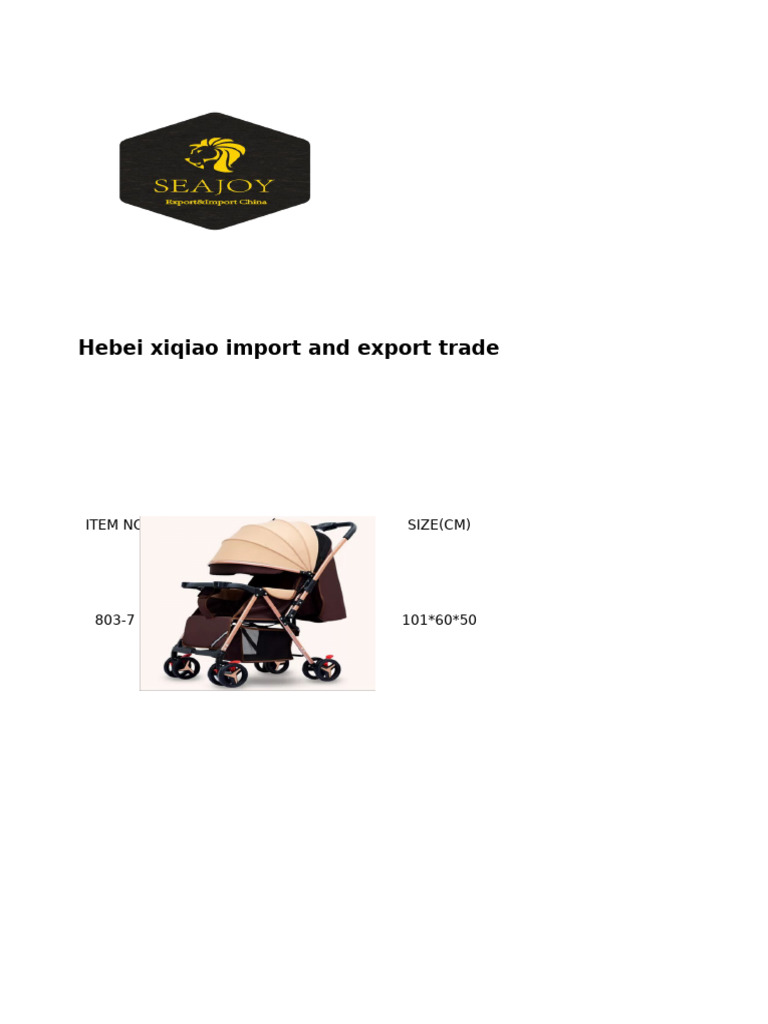 Baby Stoller Only | PDF